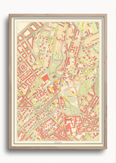 Pene veggkart - Dapa Maps Norge