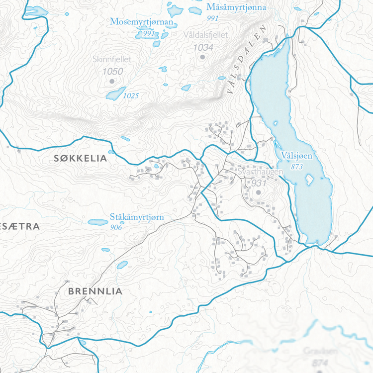 Skikart Fåvang – Dapa Maps