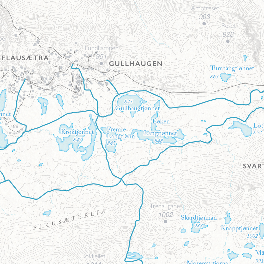 Skikart Fåvang – Dapa Maps