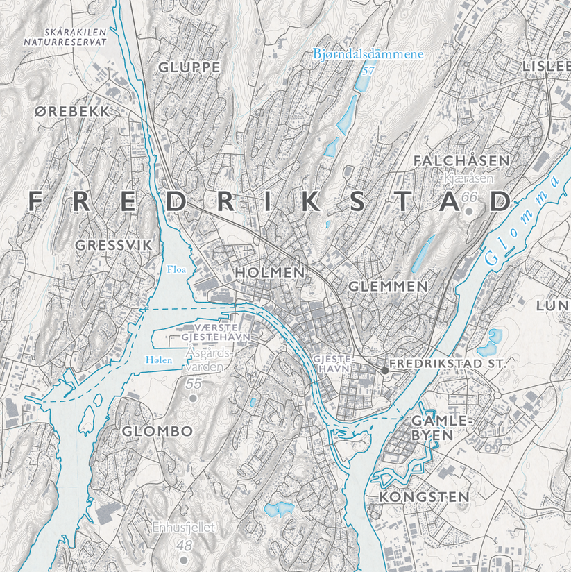 Skjærgårdskart Fredrikstad – Dapa Maps