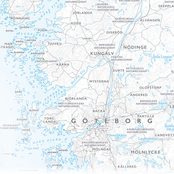 Skjærgårdskart Bohuslän – Dapa Maps
