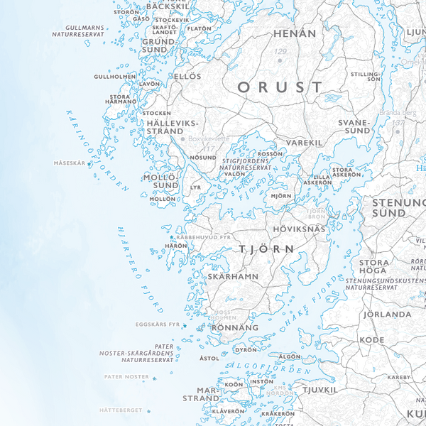 Skjærgårdskart Bohuslän – Dapa Maps