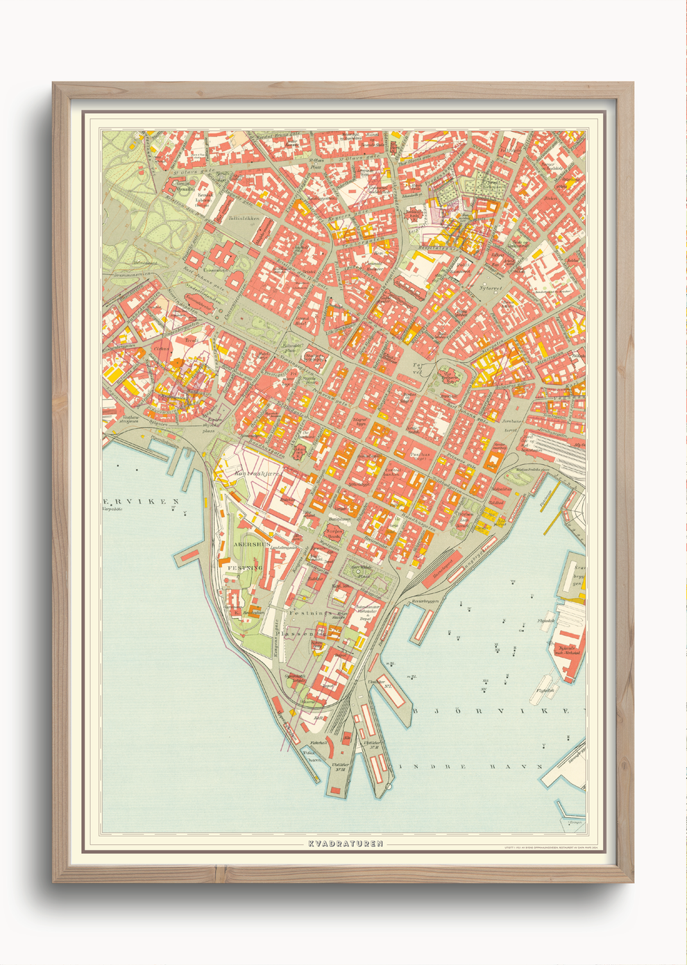Kvadraturen 1921 – Dapa Maps