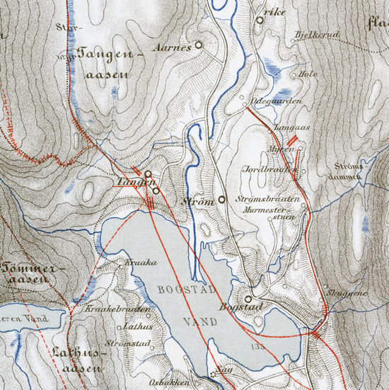 Pene veggkart - Dapa Maps Norge