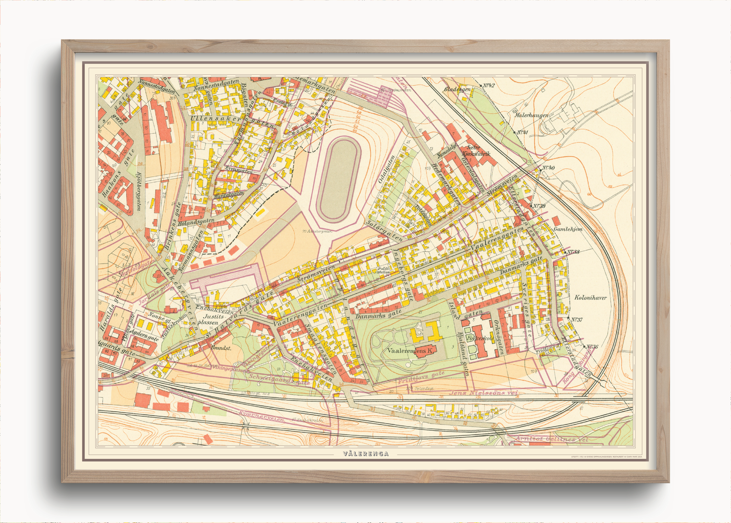 Vålerenga 1921 – Dapa Maps