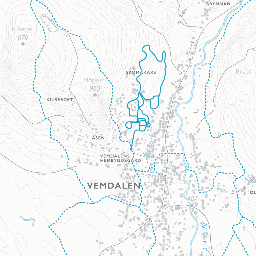 Skikart Vemdalen – Dapa Maps