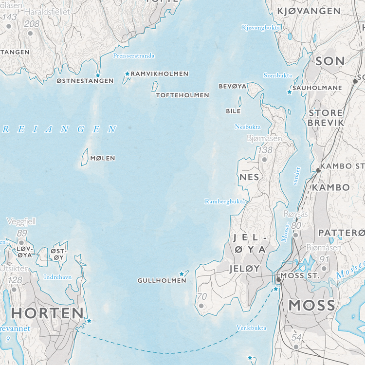 Ytre Oslofjord – Dapa Maps