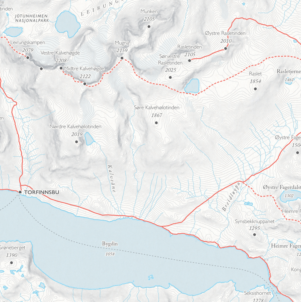 Turkart Beitostølen – Dapa Maps
