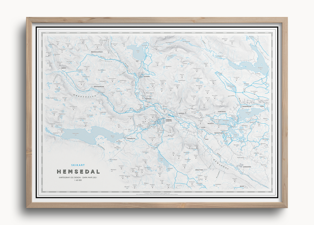 Skikart Hemsedal – Dapa Maps