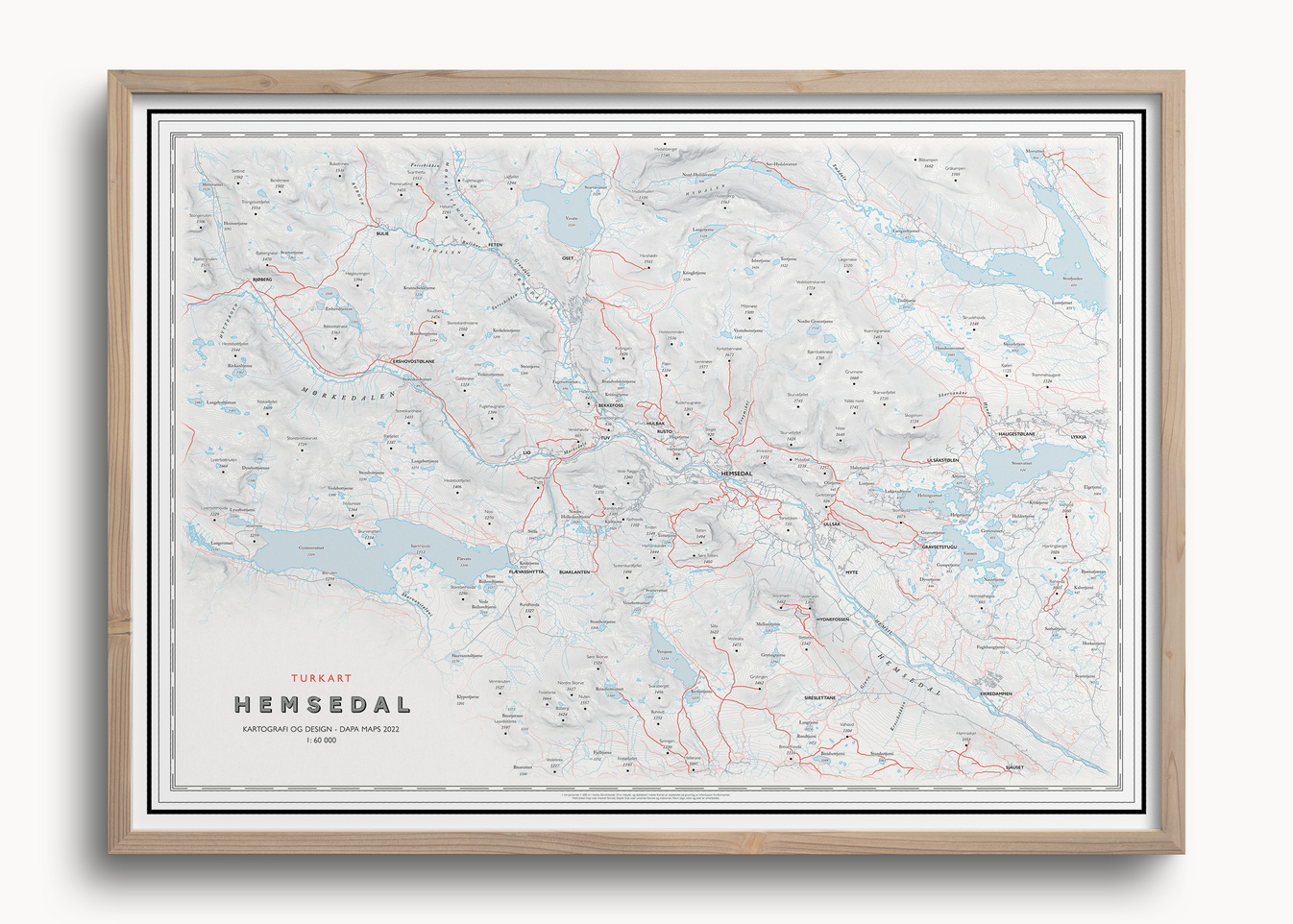 Turkart Hemsedal – Dapa Maps