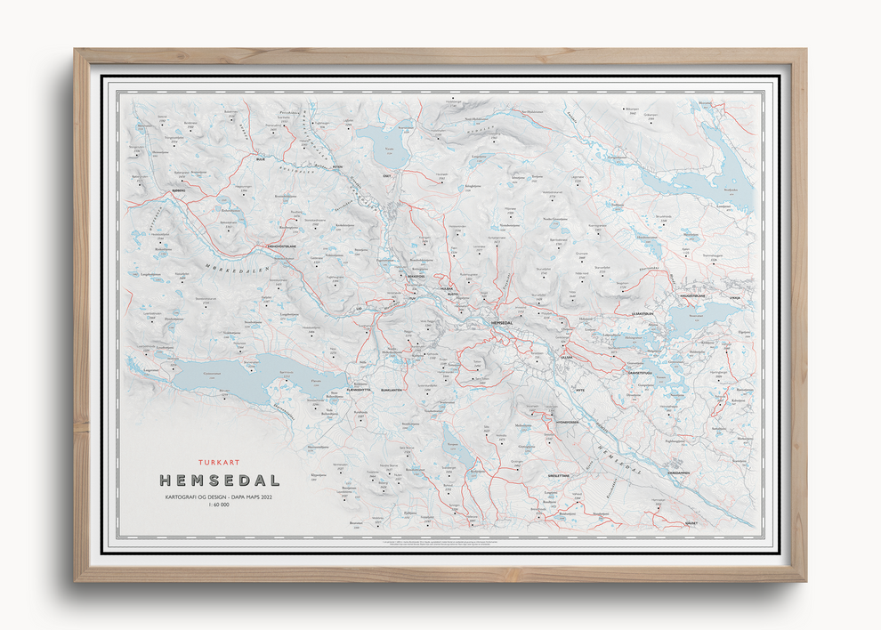 Turkart Hemsedal – Dapa Maps