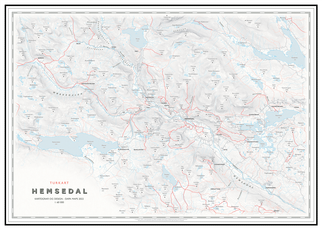 Turkart Hemsedal – Dapa Maps