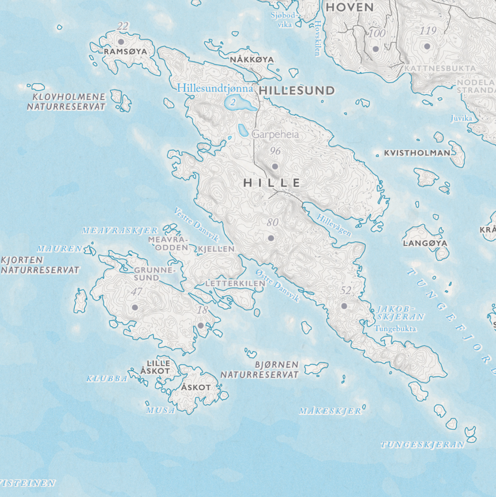 Skjærgårdskart Mandal – Dapa Maps