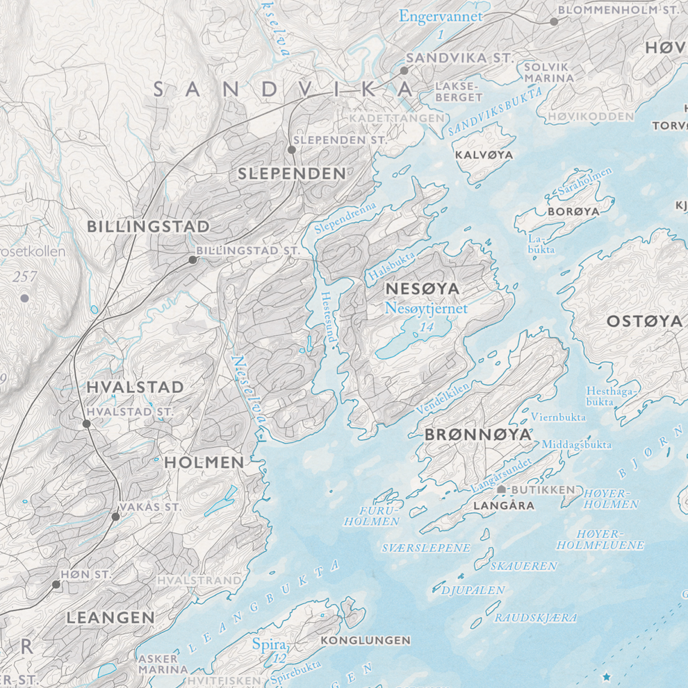 Oslofjorden – Dapa Maps