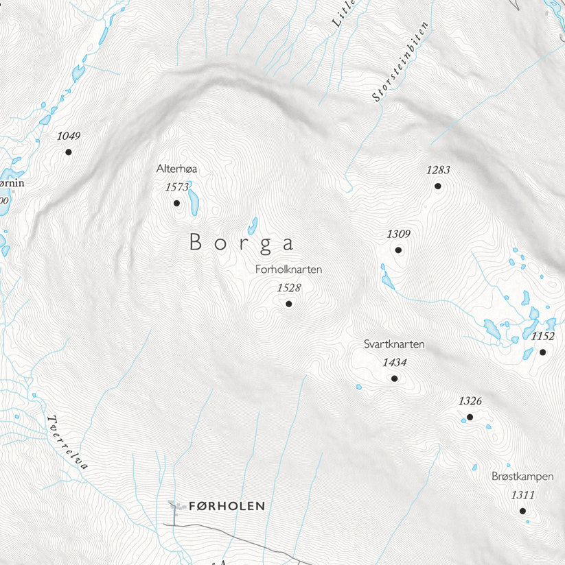 Skikart Bjorli – Dapa Maps