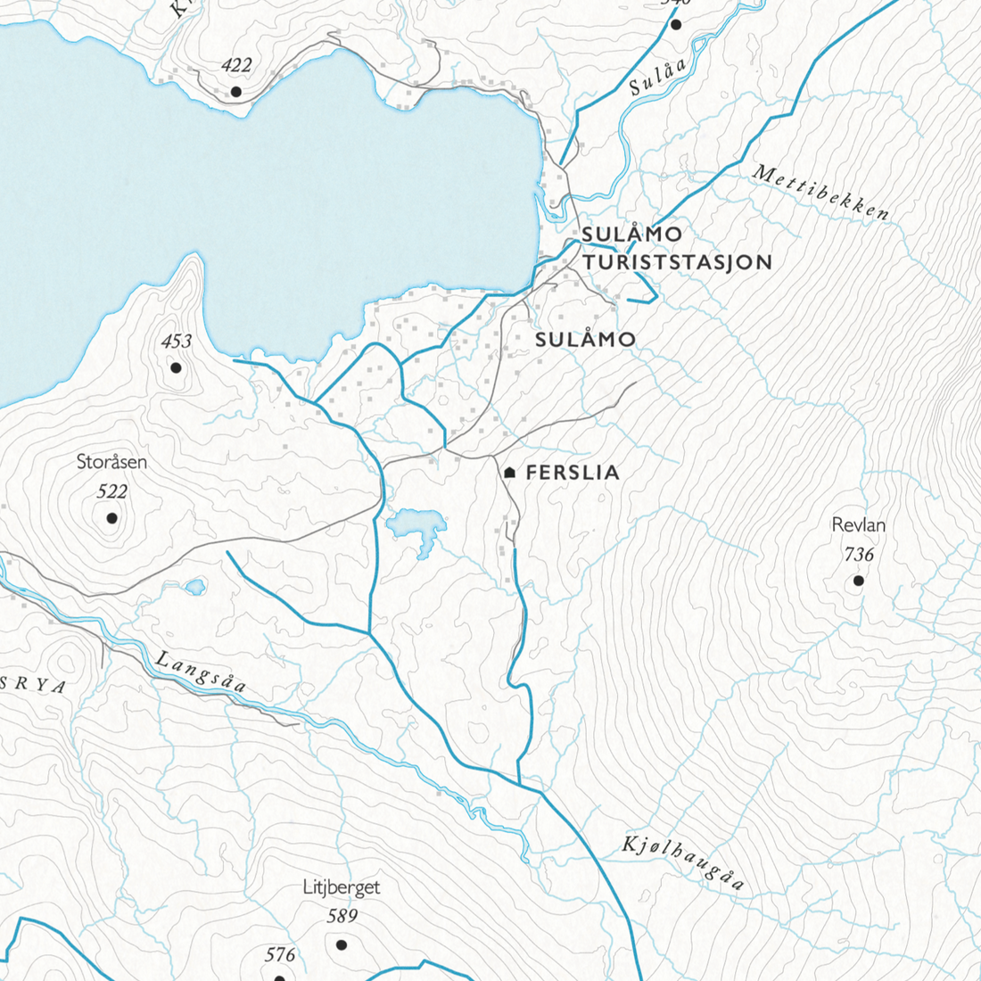 Skikart Meråker – Dapa Maps