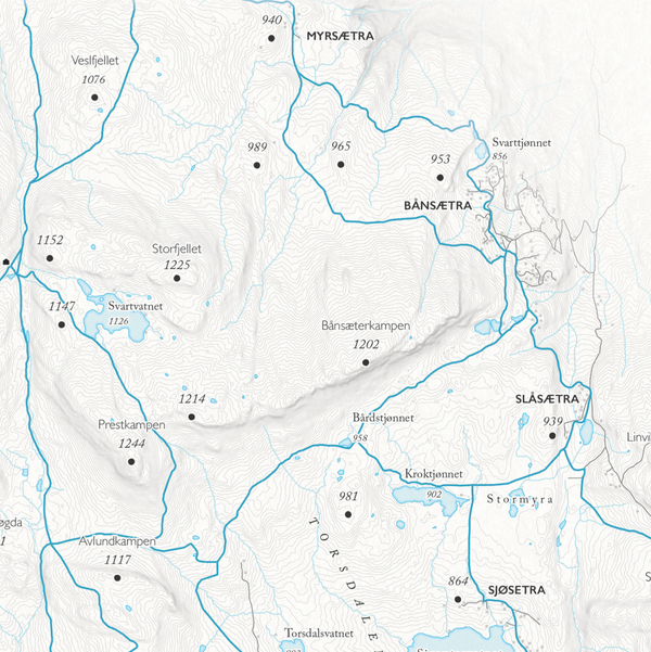 Skikart Skeikampen – Dapa Maps