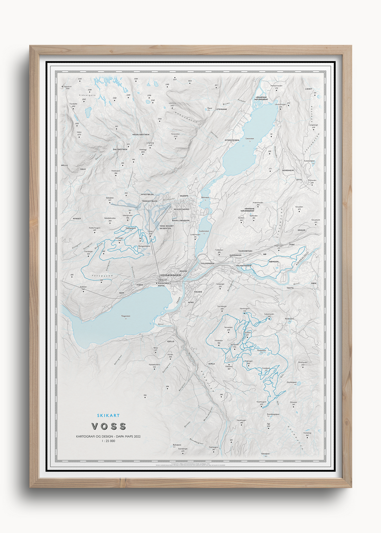 Skikart Voss – Dapa Maps